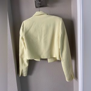 Jackets & Coats | Brand New Yellow Cropped Blazer | Poshmark